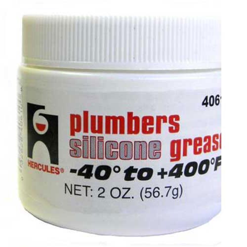 Silicone Grease Oatey 40610 Hercules Plumber's - Non-Petroleum ...